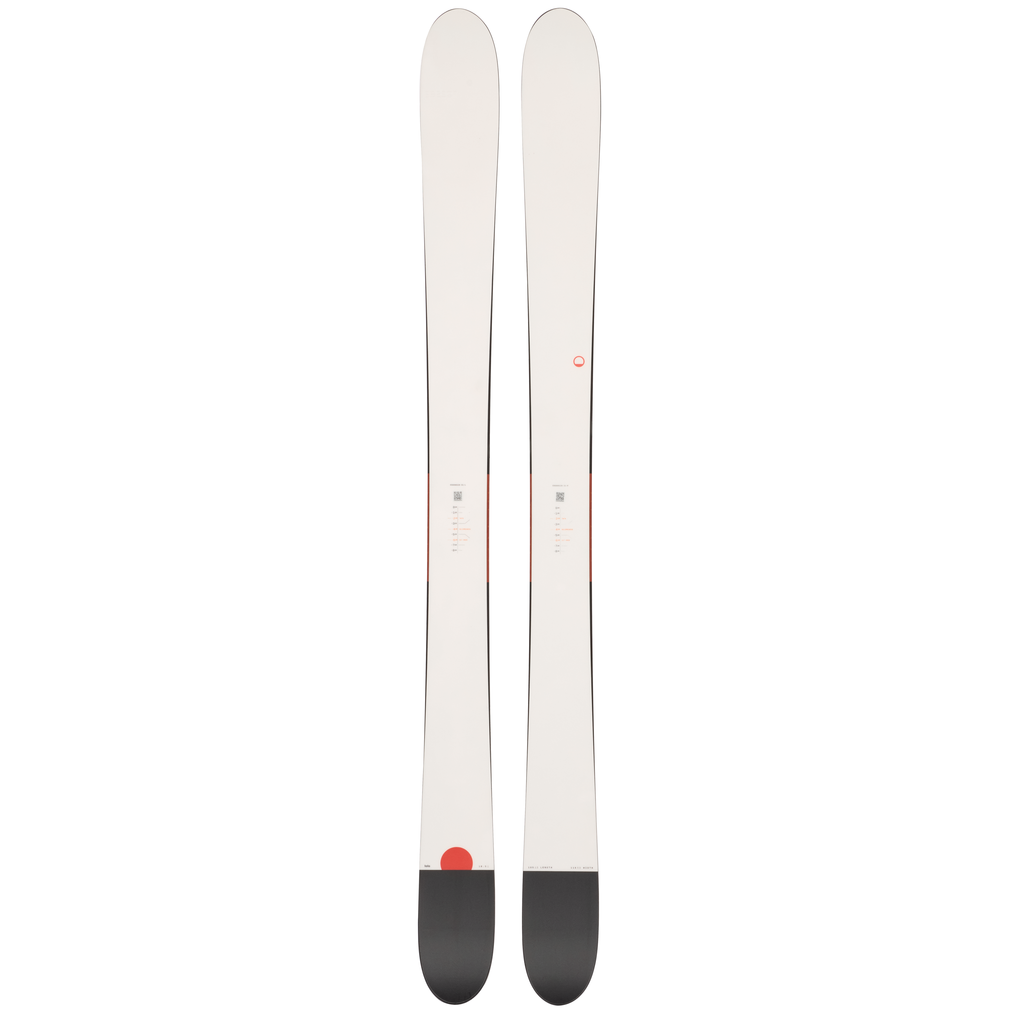 Season Lolo Pass Skis | White | Season | Shaped for powder, touring and ...